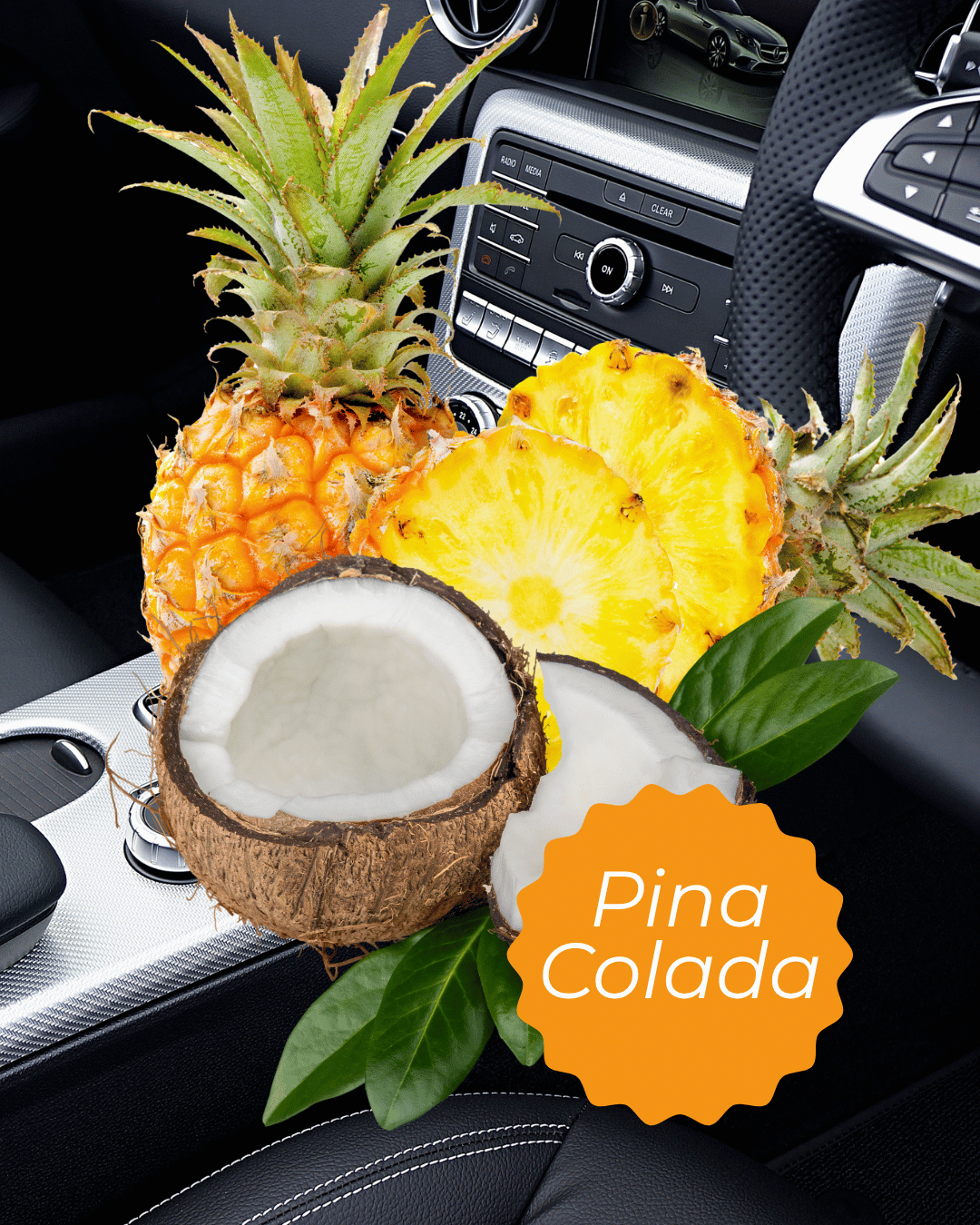 TGCC- 5LT CAR AIRFRESHNER (PINA COLADA) – thegreatcleaningcompany