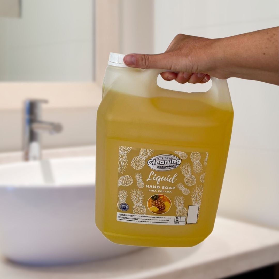 5LT LIQUID HAND SOAP (PINA COLADA) – thegreatcleaningcompany