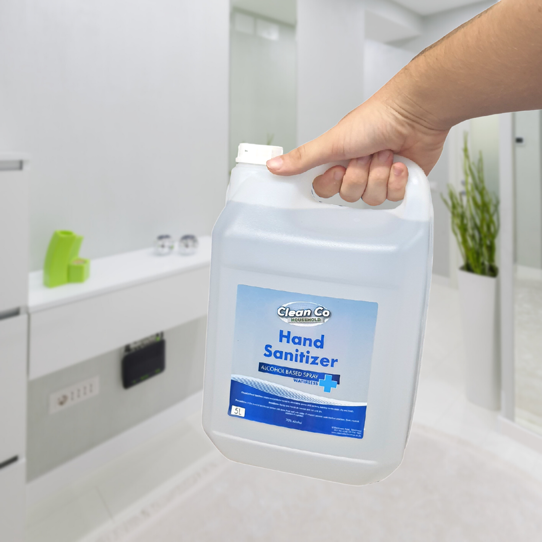 5LT HAND SANITISER (70% ALC. SPRAY) – thegreatcleaningcompany
