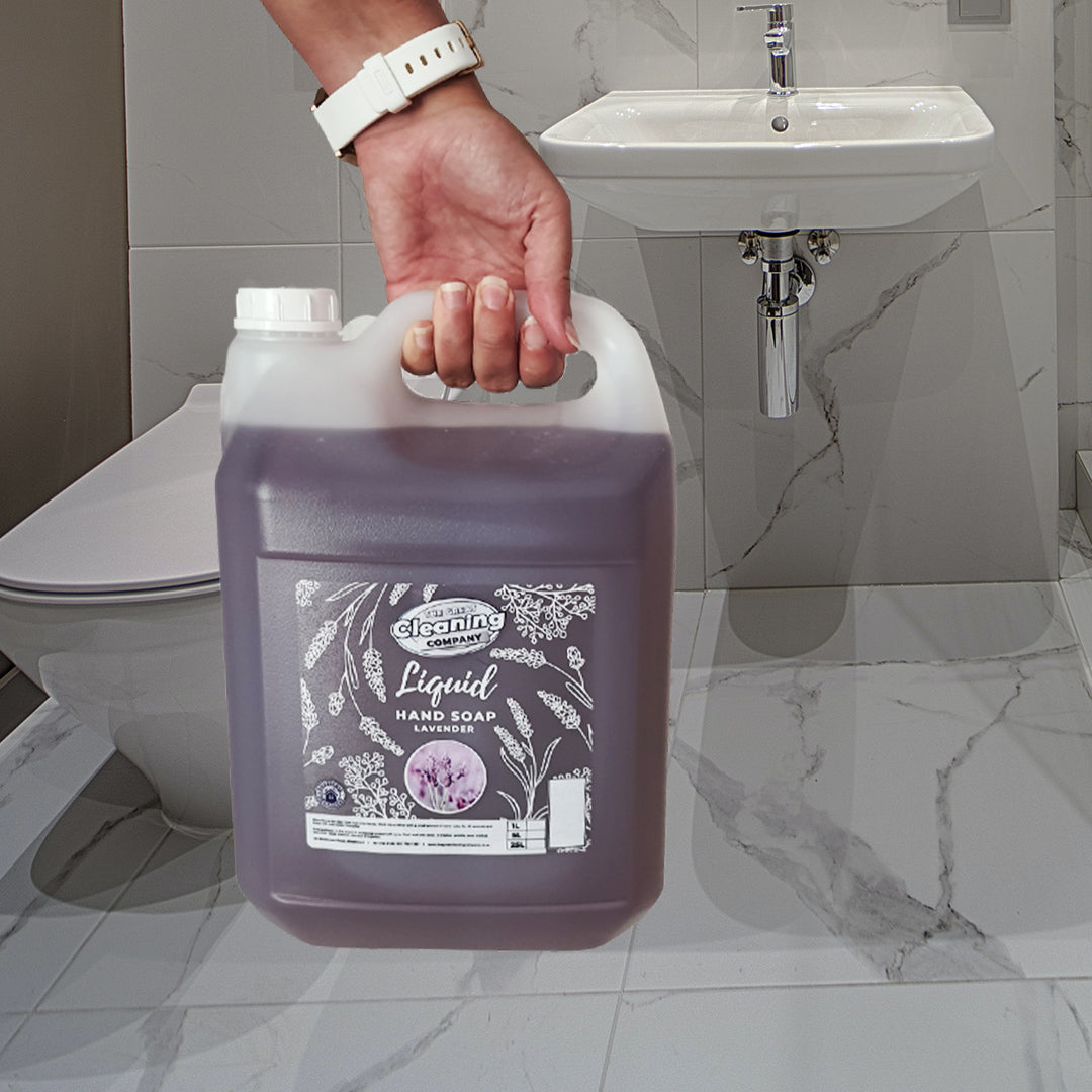 5LT LIQUID HAND SOAP (LAVENDER) – thegreatcleaningcompany